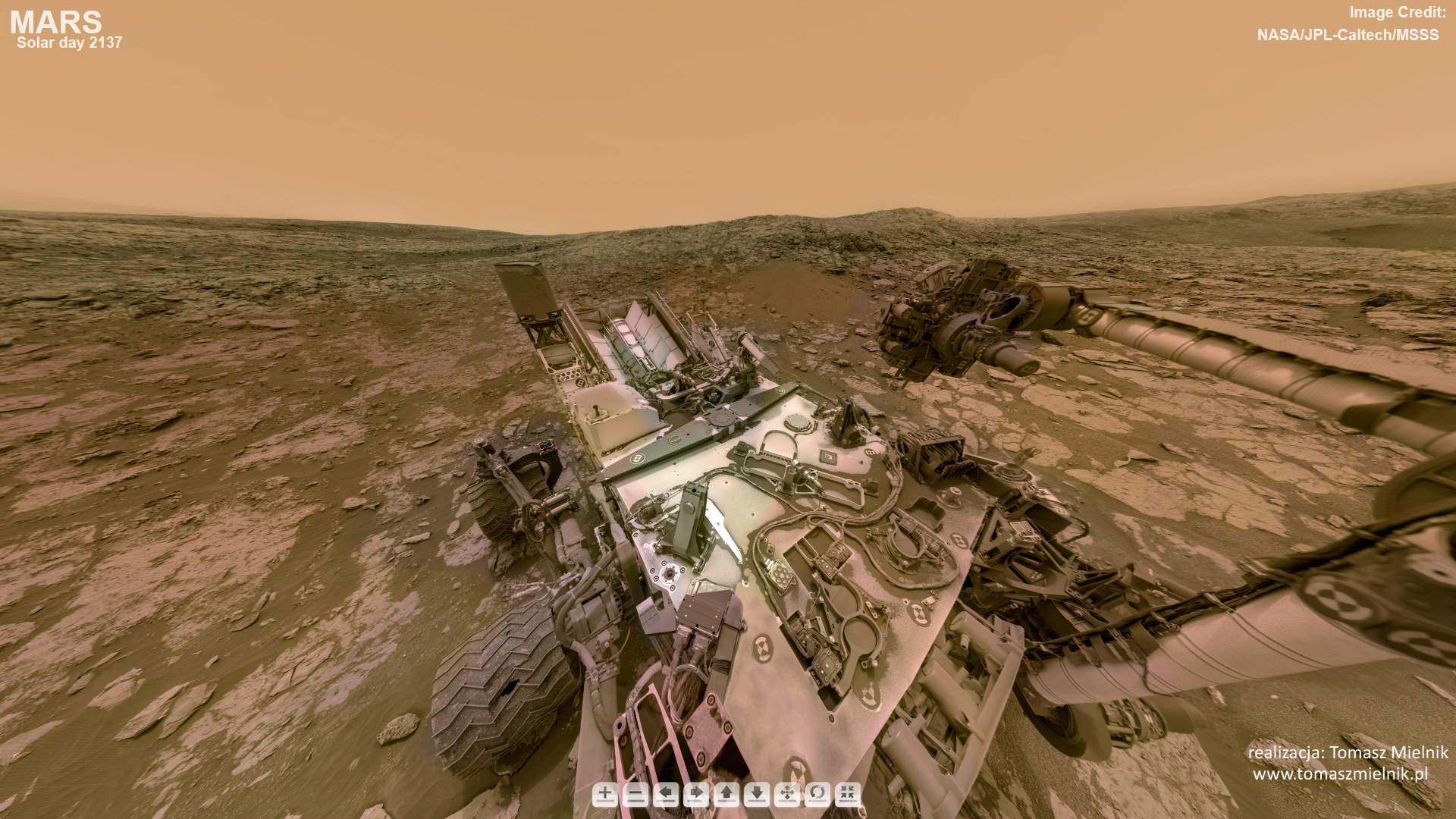 MARS SOL 2264 | Tomasz Mielnik Giga Panoramy